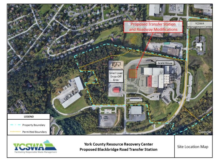 The YCSWA Submitted a Permit Application to Build a Waste Transfer ...